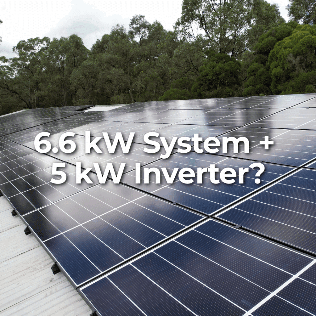 Why Pair 6.6kW String Systems with 5kW Inverters? | PSC Energy