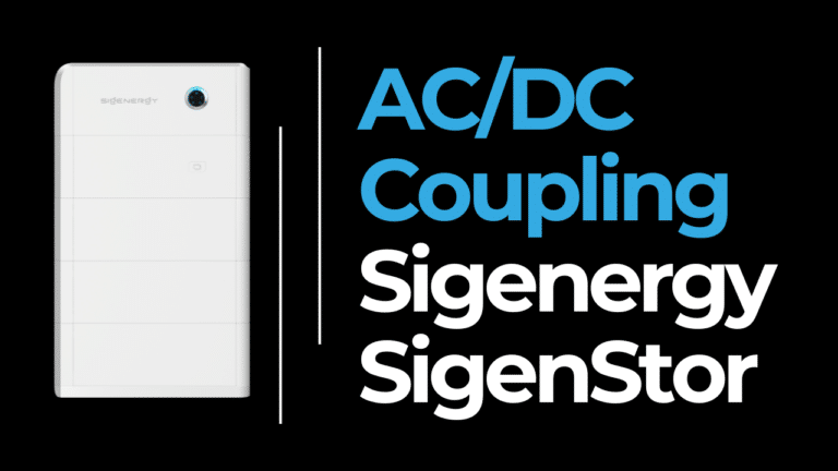 Understanding DC vs. AC Coupling with Sigenergy SigenStor | PSC
