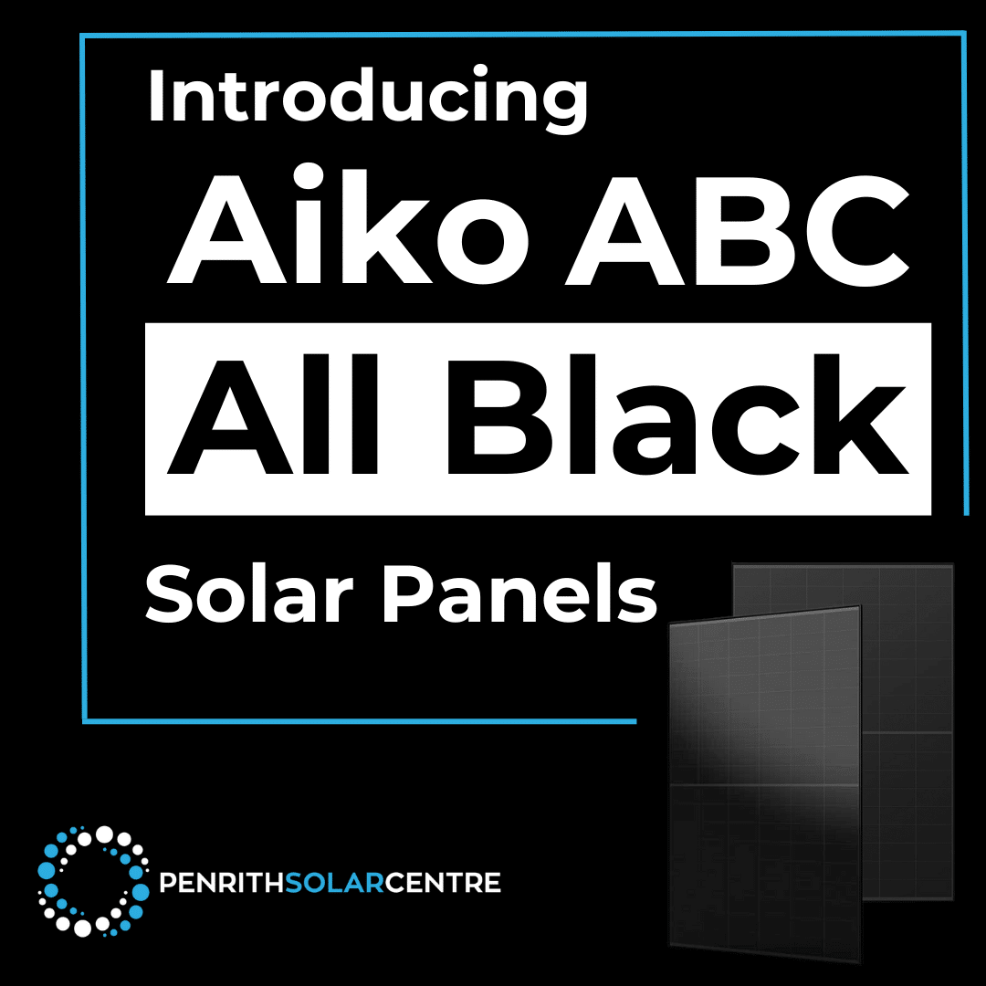 Everything Aiko Neostar N-Type ABC All Black Solar Panels | PSC