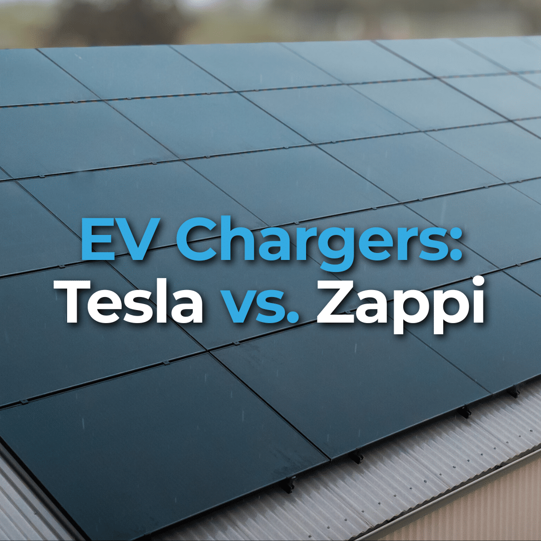 Tesla Wall Connector vs. Zappi EV Charger | Penrith Solar Centre